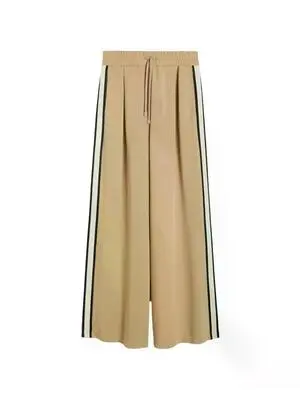 Max Mara Side-stripe Drawstring-waistband Trousers