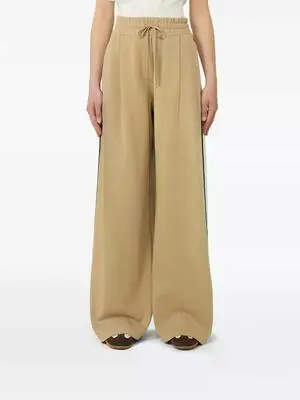 Max Mara Side-stripe Drawstring-waistband Trousers