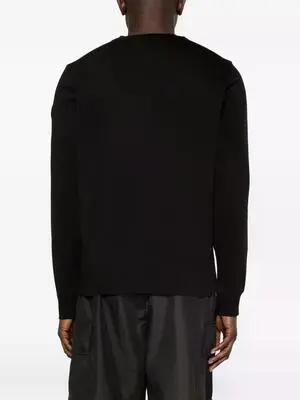 Moncler Long-sleeve Cotton T-shirt - Black