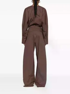 THELATEST V-neck Long-sleeve Jumpsuit