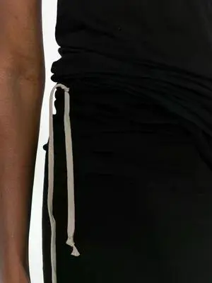 Rick Owens Maxi Skirt With Drawstrings