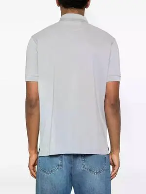 Paul Smith Artist Stripe Striped Placket Polo Shirt