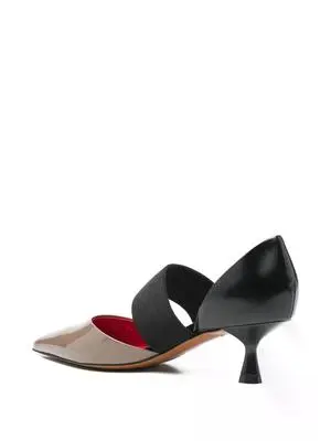 Stella McCartney 50mm Elasticated Strap Heeled Pumps