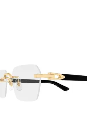 CARTIER Rectangle-frame Glasses