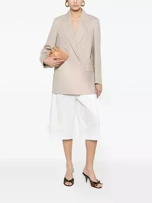 Max Mara Double-breasted Jacket - Neutrals