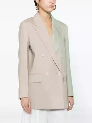Max Mara Double-breasted Jacket - Neutrals
