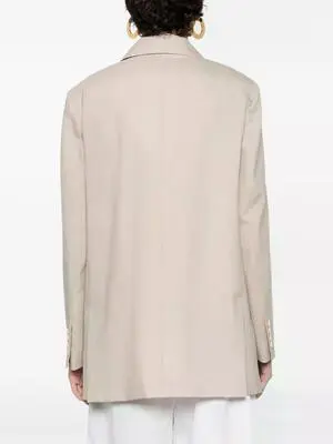 Max Mara Double-breasted Jacket - Neutrals