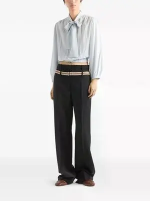 Prada Crepe De Chine Shirt