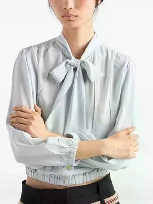Prada Crepe De Chine Shirt