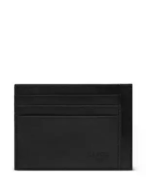 LANCEL Leon Leather Cardholder - Black
