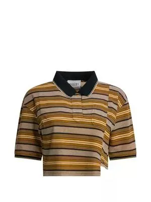 MARANT ETOILE Striped Polo Top