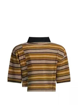 MARANT ETOILE Striped Polo Top