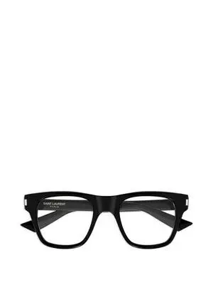 Saint Laurent Square-frame Eyeglasses - Black