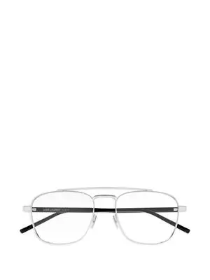 Saint Laurent Tone Glasses - Silver