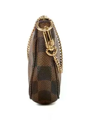LOUIS VUITTON 2010 Checkered Chain Mini Bag