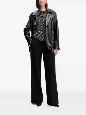 Luisa Spagnoli Button-fastening Wide Leg Trousers