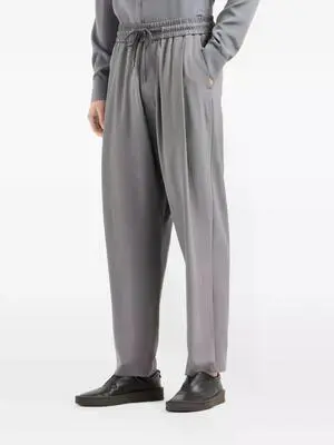 Giorgio Armani Drawstring Pleated Trousers