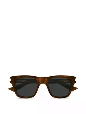 Saint Laurent Square-frame Sunglasses - Brown