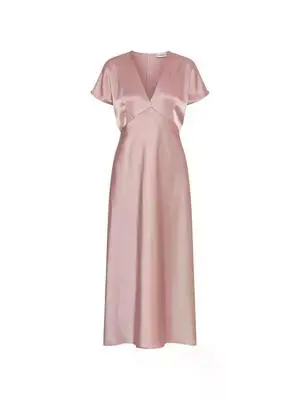 Marella Falange A-line Satin Dress