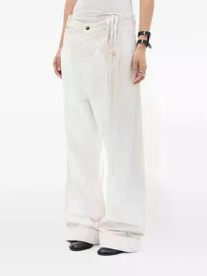 ANN DEMEULEMEESTER Kristel Baggy-fit Jeans - Neutrals