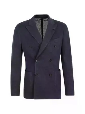 LARDINI Double-breasted Blazer