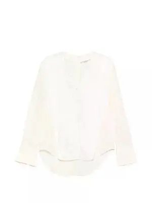 Victoria Beckham Cuff Detail Blouse