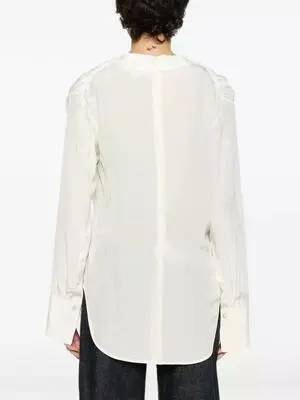 Victoria Beckham Cuff Detail Blouse