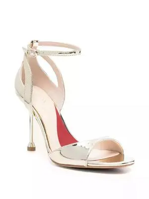 Liu Jo Mirrored Laminated Sandals