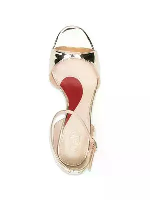 Liu Jo Mirrored Laminated Sandals