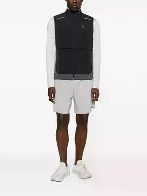 On Elasticated Waistband Shorts With Logo Detail