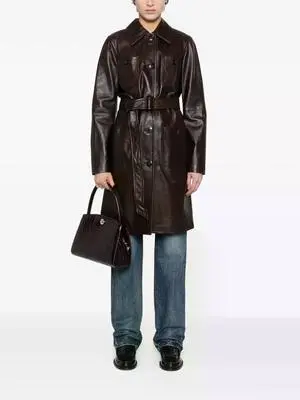 Max Mara Mstamaca Button Belted Jacket
