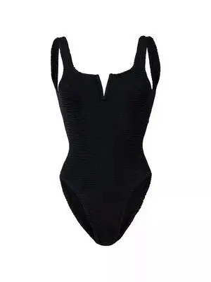 PARAMIDONNA Holly Textured Swimsuit - Black