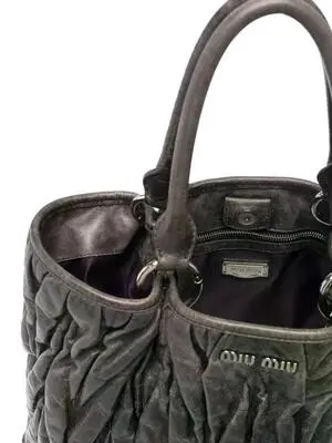 Miu Miu 2000s Matelassé Tote Bag
