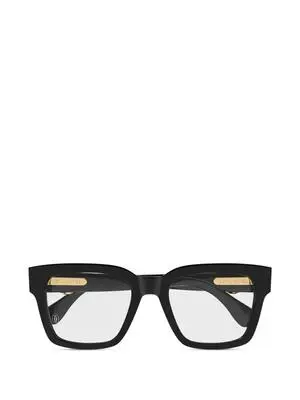 CARTIER Square Frame Glasses - Black