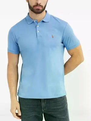 Polo Ralph Lauren Logo-embroidered Polo Shirt - Blue