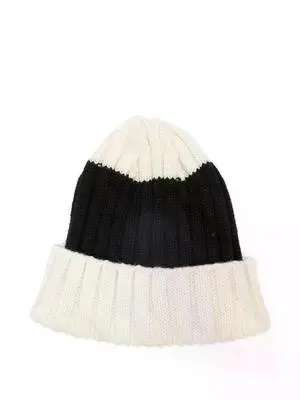 Gianfranco Ferre Logo-patch Beanie