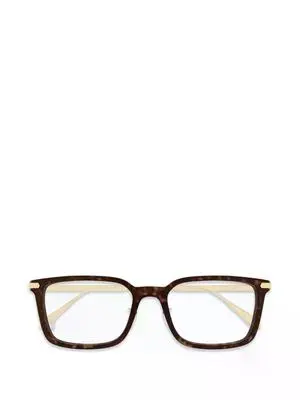 CARTIER Rectangle Eyeglasses - Brown