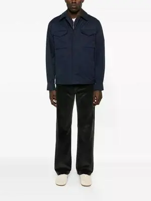 Moncler Brushed Cotton Pocket Jacket