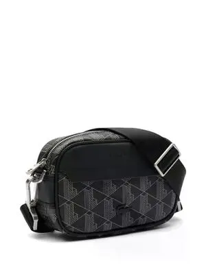 Lacoste Geometric Pattern Cross Body Bag