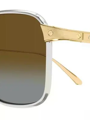 Cartier Rectangle Bar Sunglasses