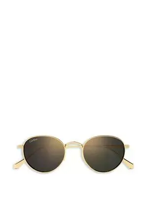 CARTIER Round-frame Sunglasses - Gold