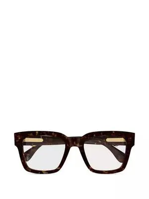 CARTIER Square-frame Eyeglasses - Brown