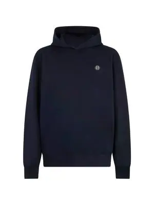 Philipp Plein Logo-detail Hoodie - Blue