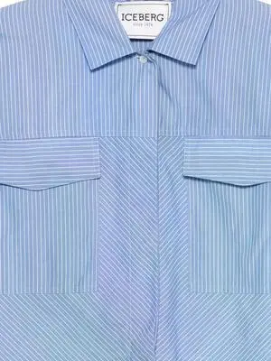 Iceberg Striped Pocket Shirt