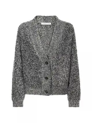 CARACTÈRE Buttoned V-neck Cardigan