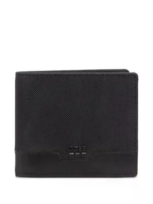 BOSS Logo-plaque Wallet - Black
