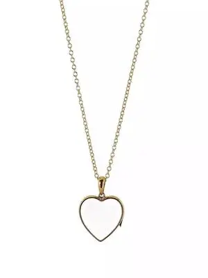 Loquet Heart Locket Necklace - Gold
