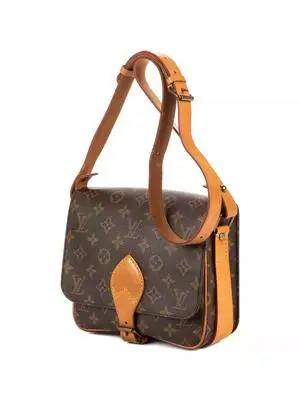 LOUIS VUITTON Cartouchiere Mm Monogram Crossbody Bag