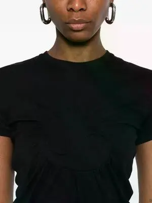 Coperni Gathered-detail T-shirt