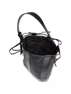 LANCEL Grain-leather Bucket Bag